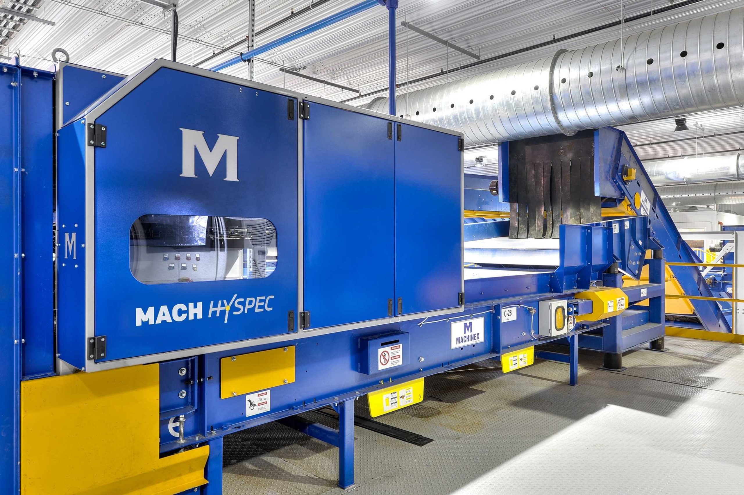 Machinex lance sa gamme de trieuses optiques - Machinex