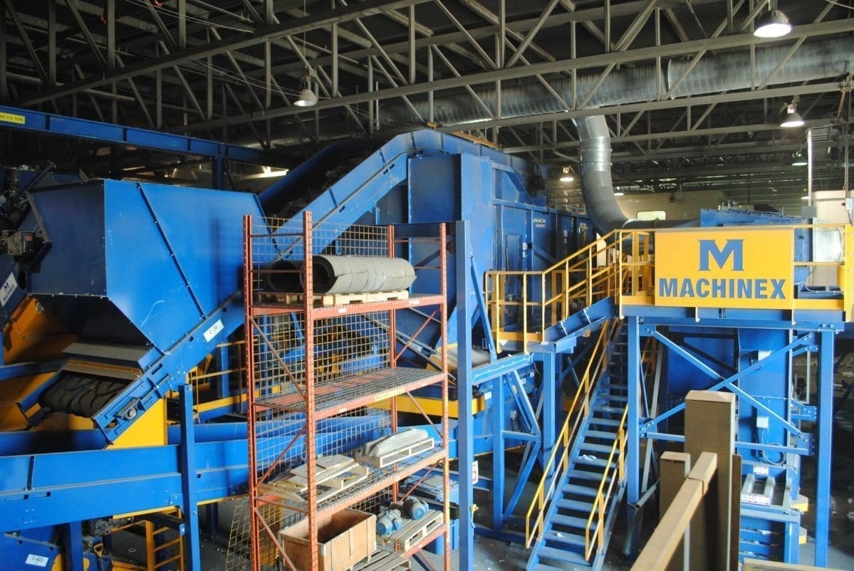 Machinex modernise le centre de tri de la Ville de Québec - Machinex