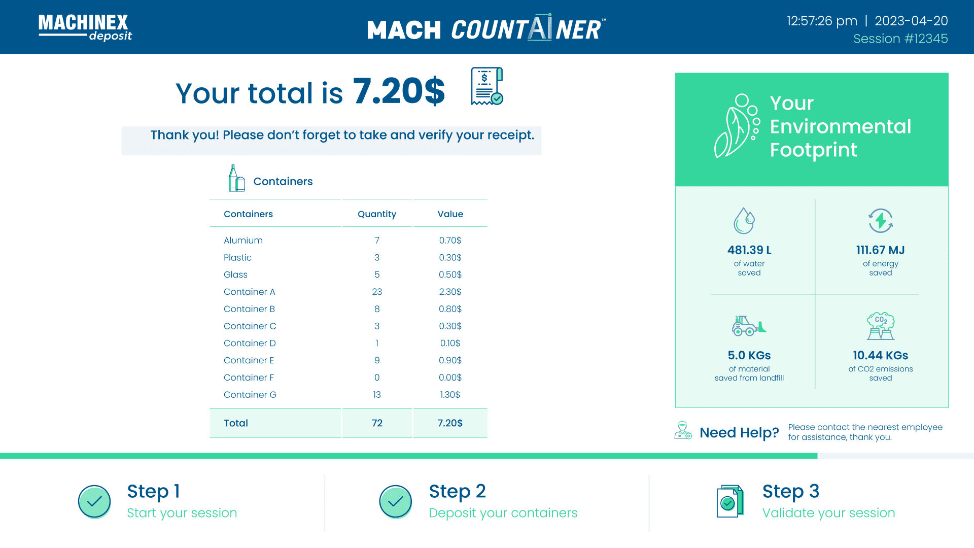 MACH CountAIner™ - Machinex